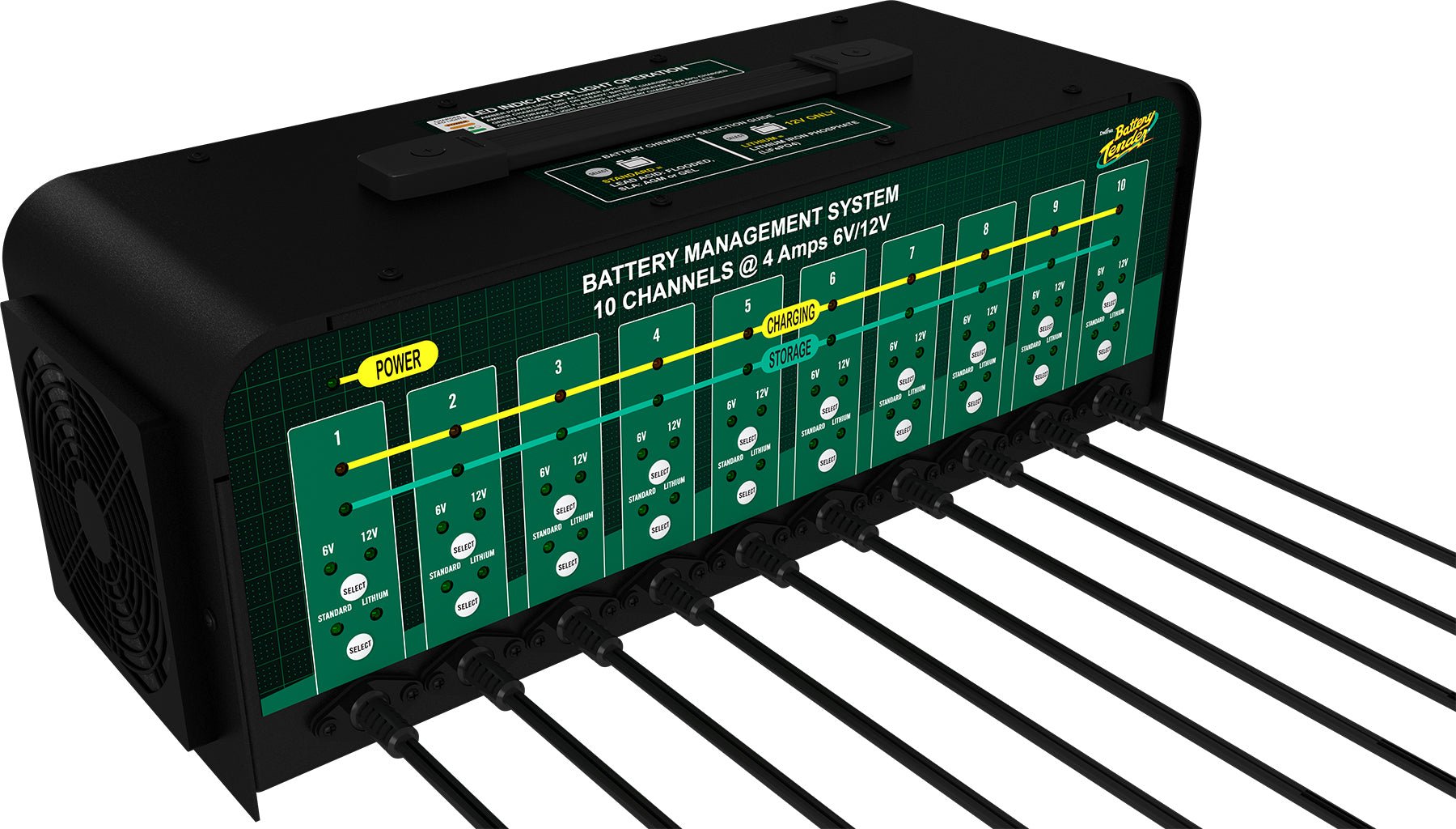 BATTERY TENDER 021-0134-DL-WH Battery Management System Charger ...