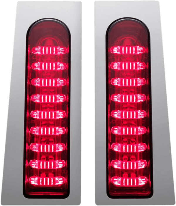 Custom Dynamics PB-FILL-R-C Probeam Fillerz Saddlebag LED Light - Red ...