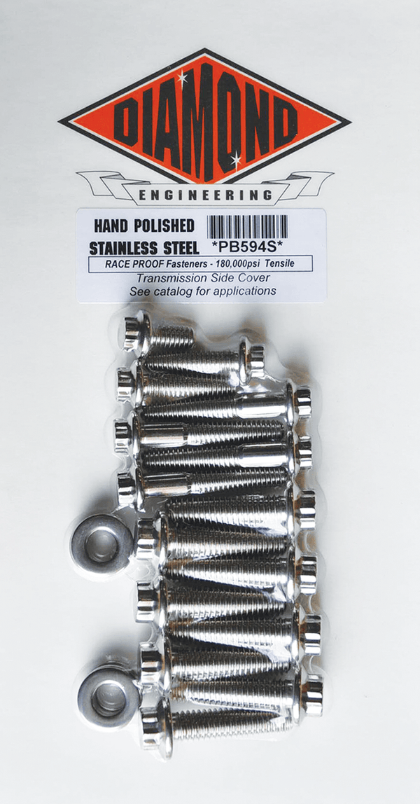 Diamond Engineering PB576S Transmission Side Cover 12-Point Polished S | sxspowersports