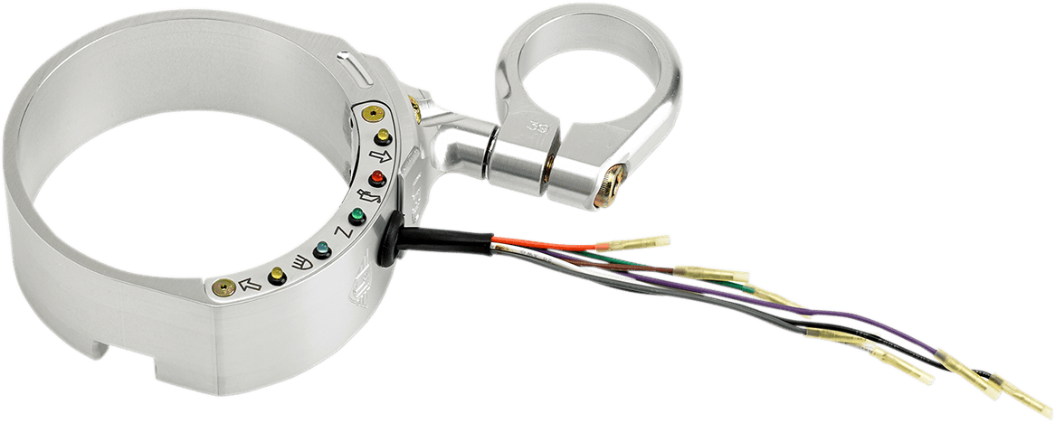 Joker Machine 10-307S Speedo Relocation Brackets with Easy Mount Clamp ...