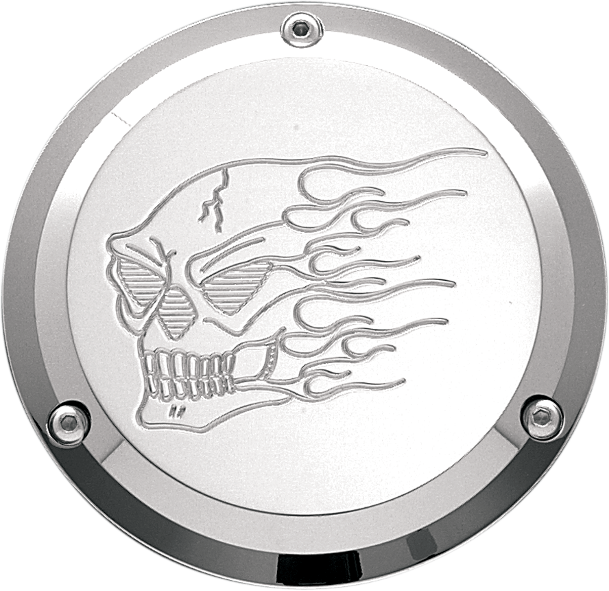 Joker Machine 921017HHC Billet Derby Cover - Hot Head Chrome ...