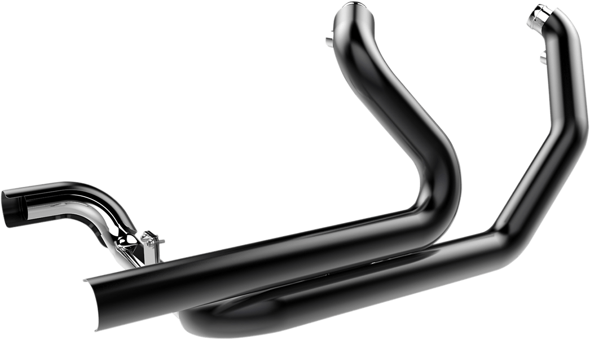 Khrome Werks 200860 2-Into-2 Crossover Headers with Heat Shields - Bla ...