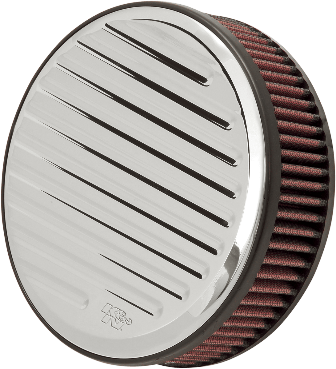 K&N Engineering RK-3913 RK Series Billet Air Filter Assembly - Grooved ...
