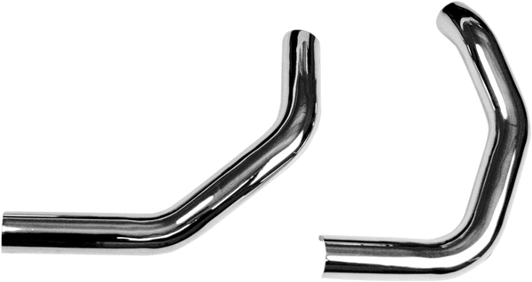 Paughco 7194SBS 1 3/4in. Side-by-Side Upsweep Fishtail Exhaust System ...