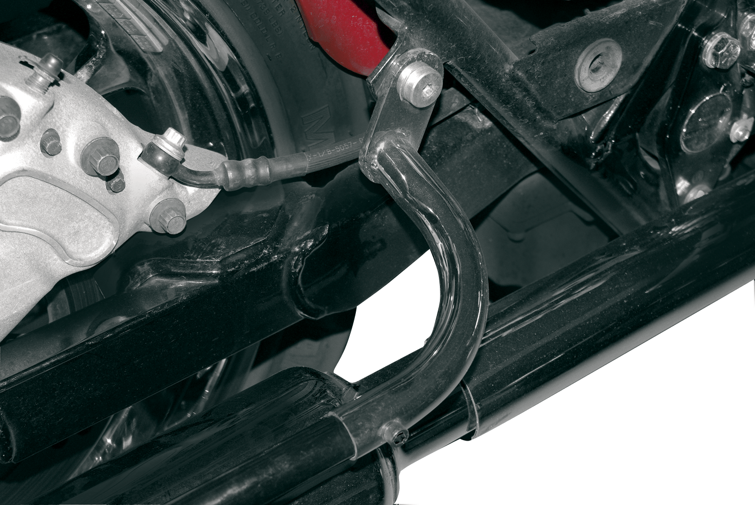 Rick Dosss Revenge Cycle S77-0137 Saddlebag Guard Eliminator Brackets ...