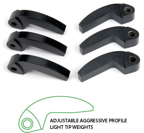 SPEEDWERX J3-2 3 Series Aggressive Profile Adjustable Machined Weight ...