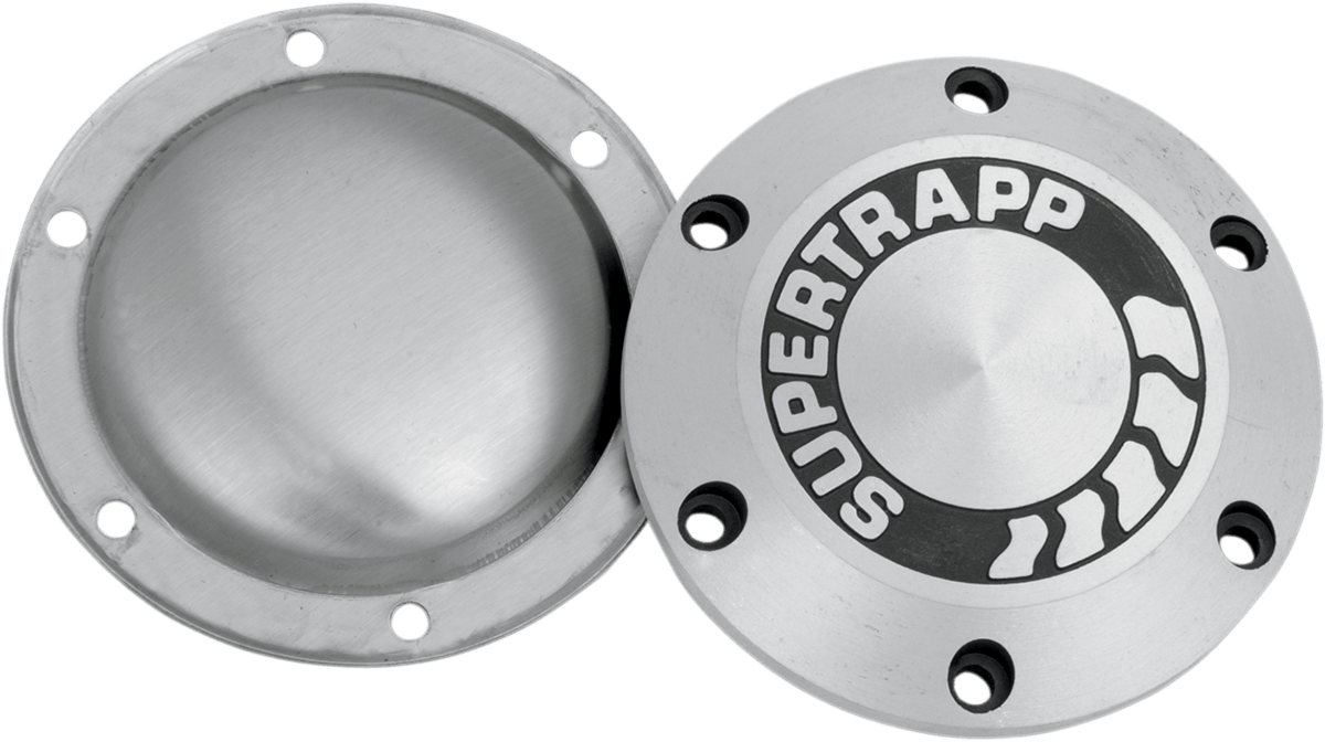 SuperTrapp 402-3046 Aluminum End Cap with Shield with Logo - 4in ...