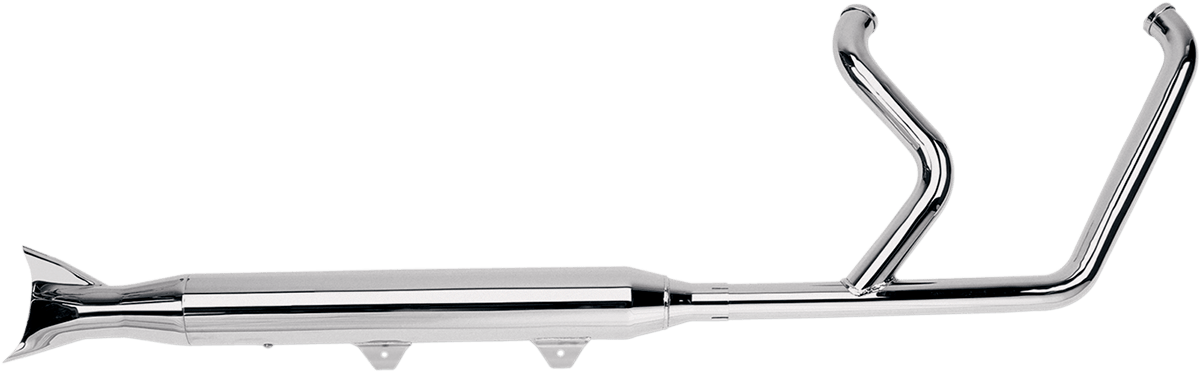 SuperTrapp 628-71570 2-Into-1 Internal Disc Exhaust System - Fishtail ...