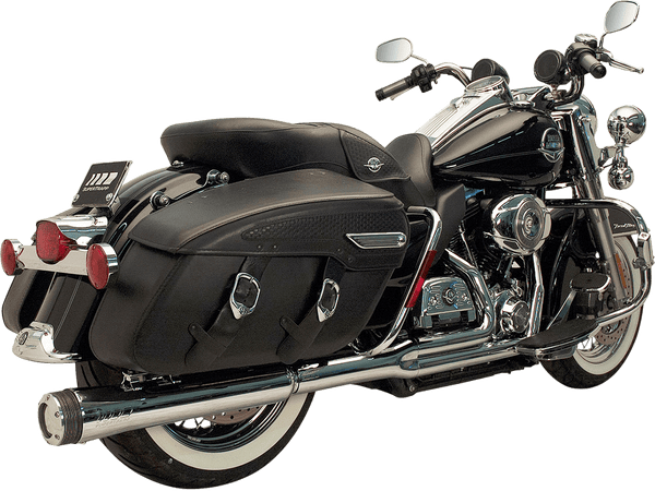 SuperTrapp 827-74800 Fat Shot 2-Into-1 Exhaust System - Black ...